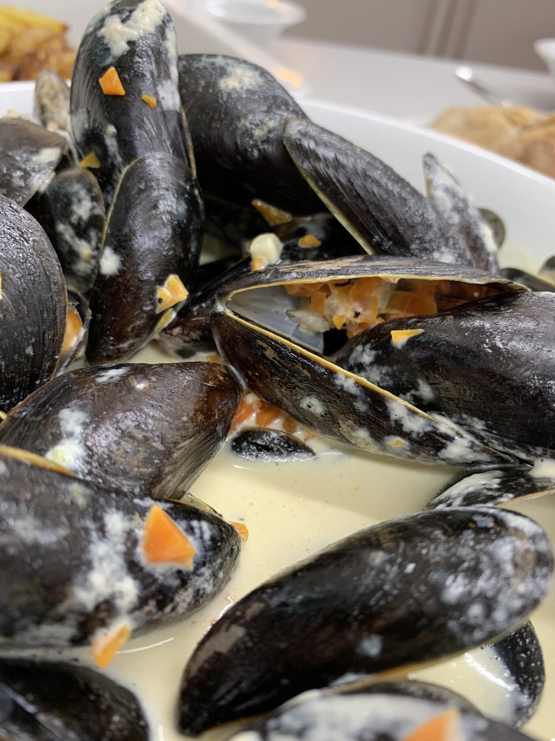 Dampede muslinger - Køkkenkultur